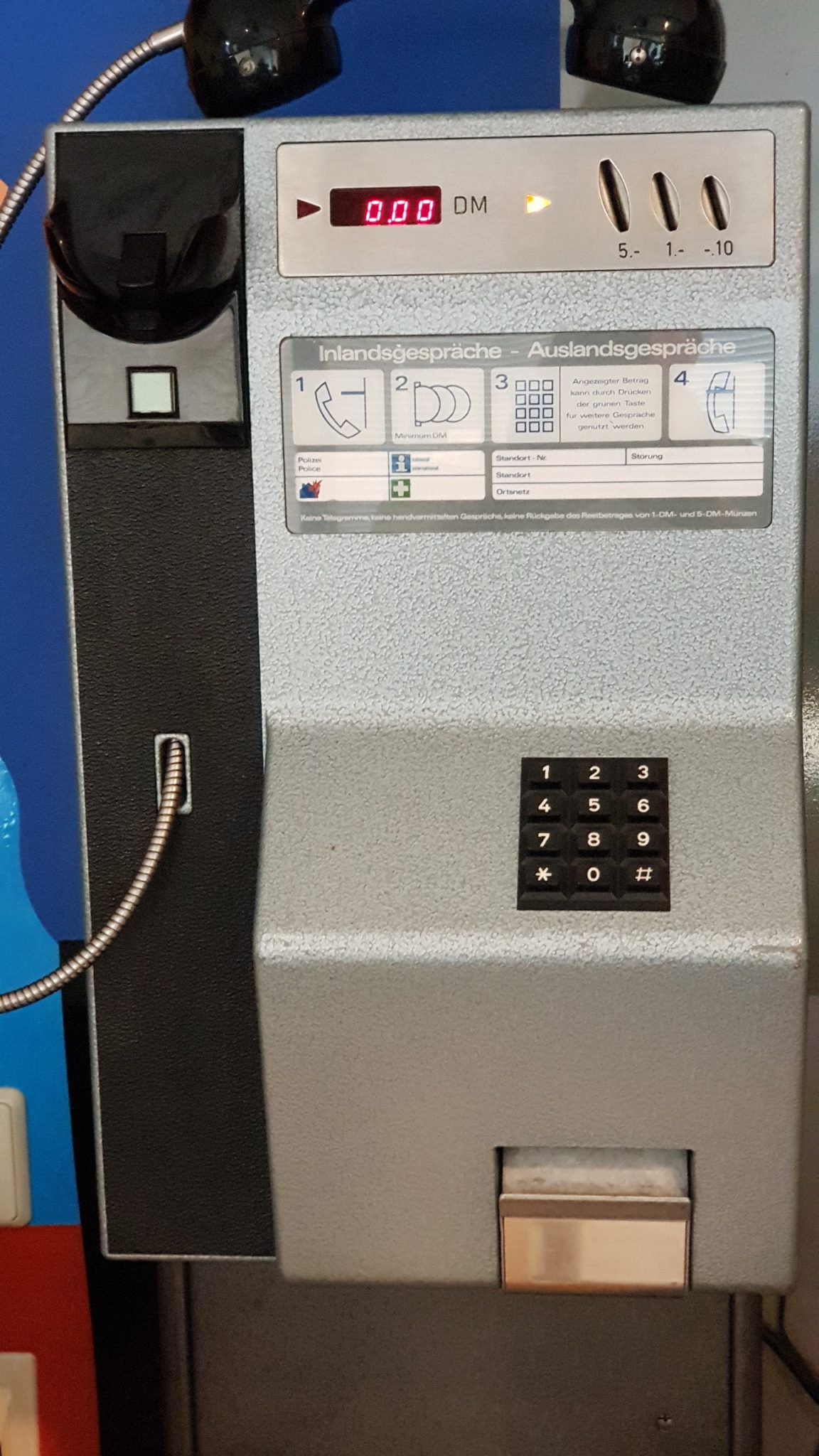 Öffentliche Telefonie – Michas Telefon & Fernmelde Museum